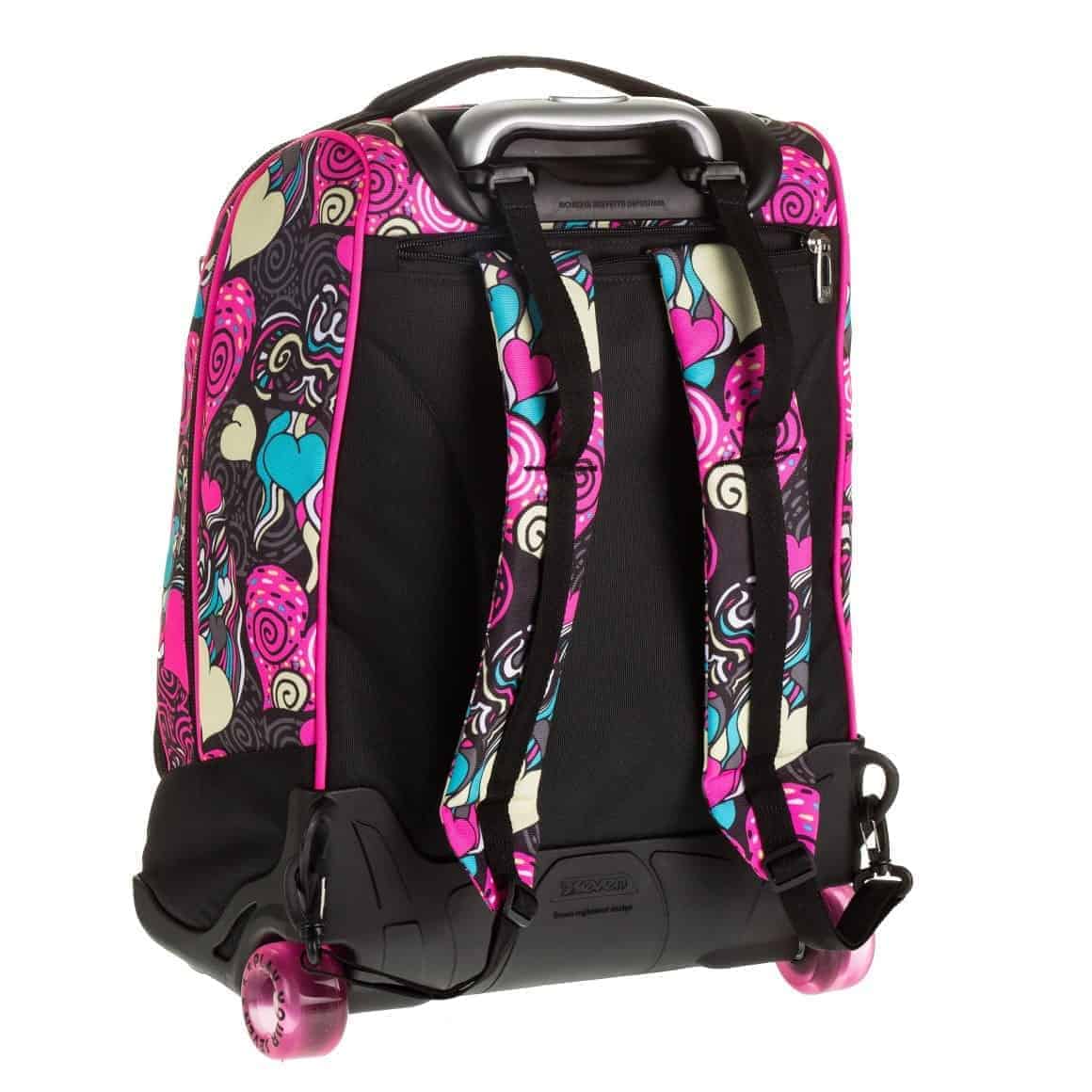 Trolley Seven Girl Comby Scuola Viaggio 40 LT FANTASY Novità 2019