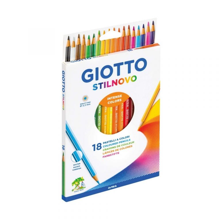 Matite Giotto Stilnovo Conf. 18 Colori a 9.90