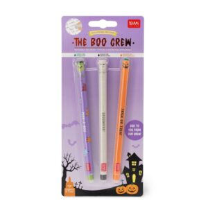 Legami Set di 3 Penne Gel Cancellabili Hallowen Edition The Boo Crew ...